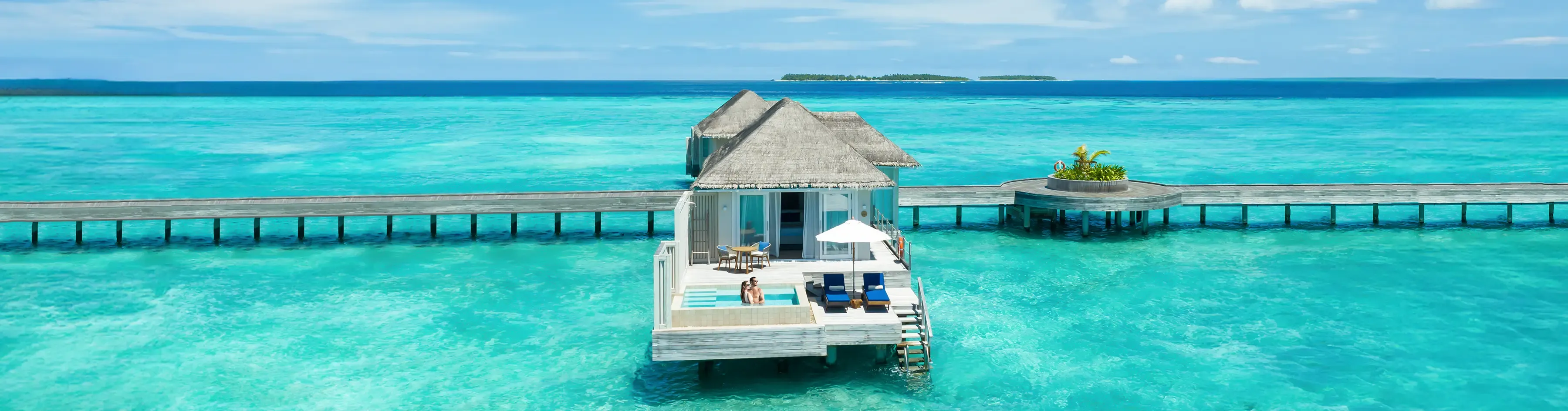 Romance in the Maldives. Naturally.