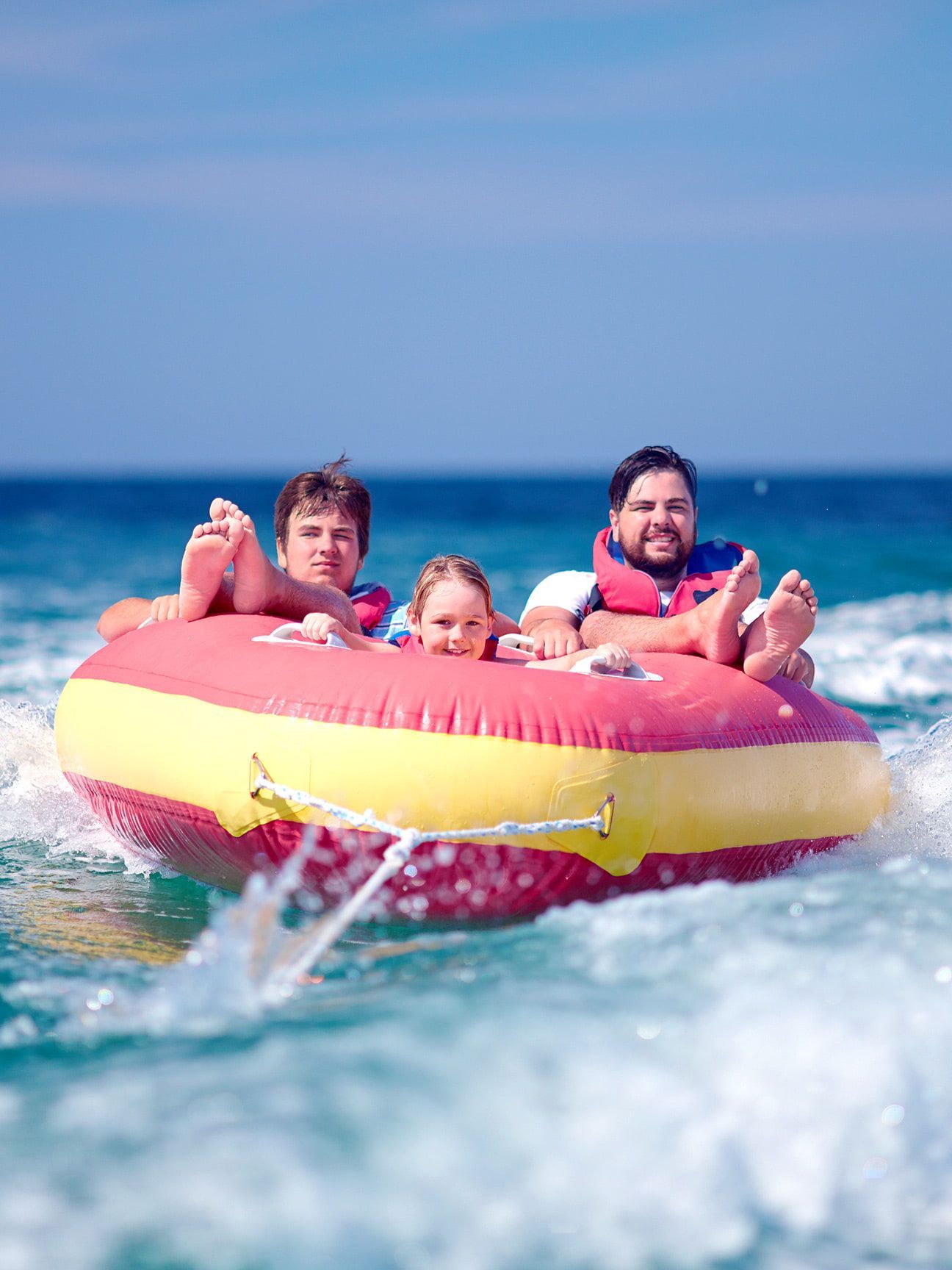 Fun Tube Riding Experience | Baglioni Resort Maldives